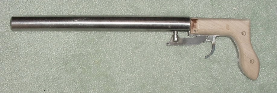 Love of Muzzle Loaders: Underhammer Pistol, in progress