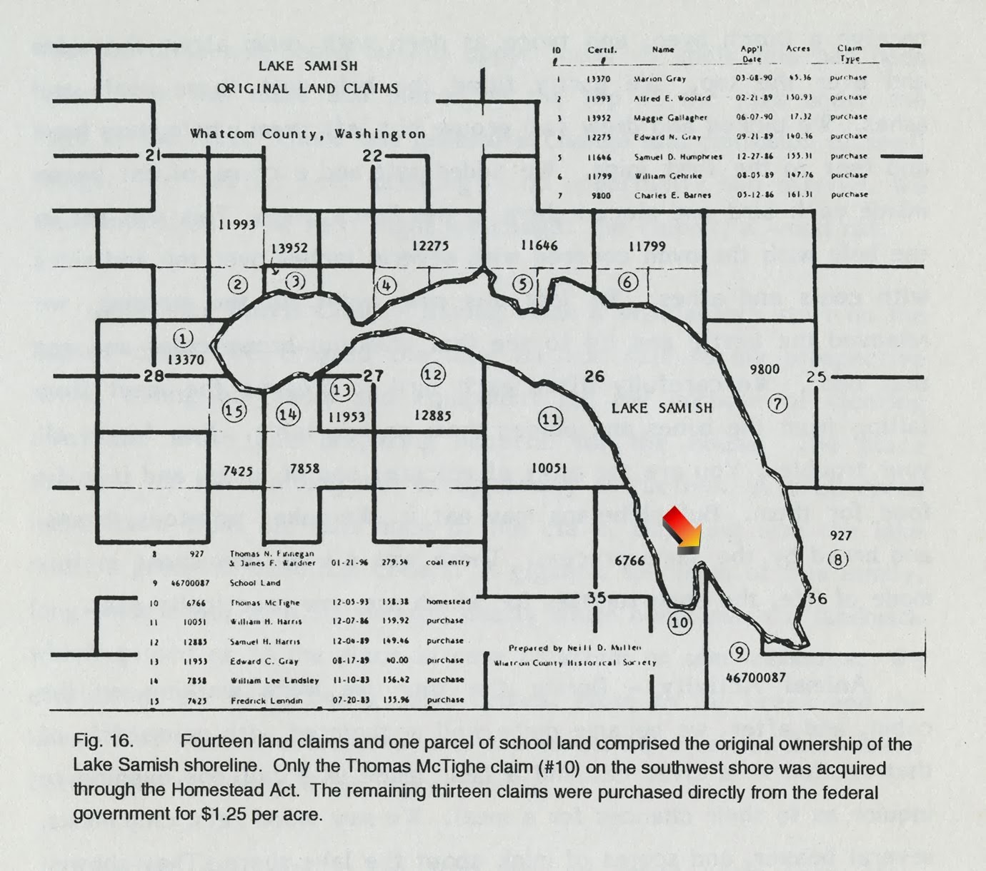History of The Point at Lake Samish: December 2013