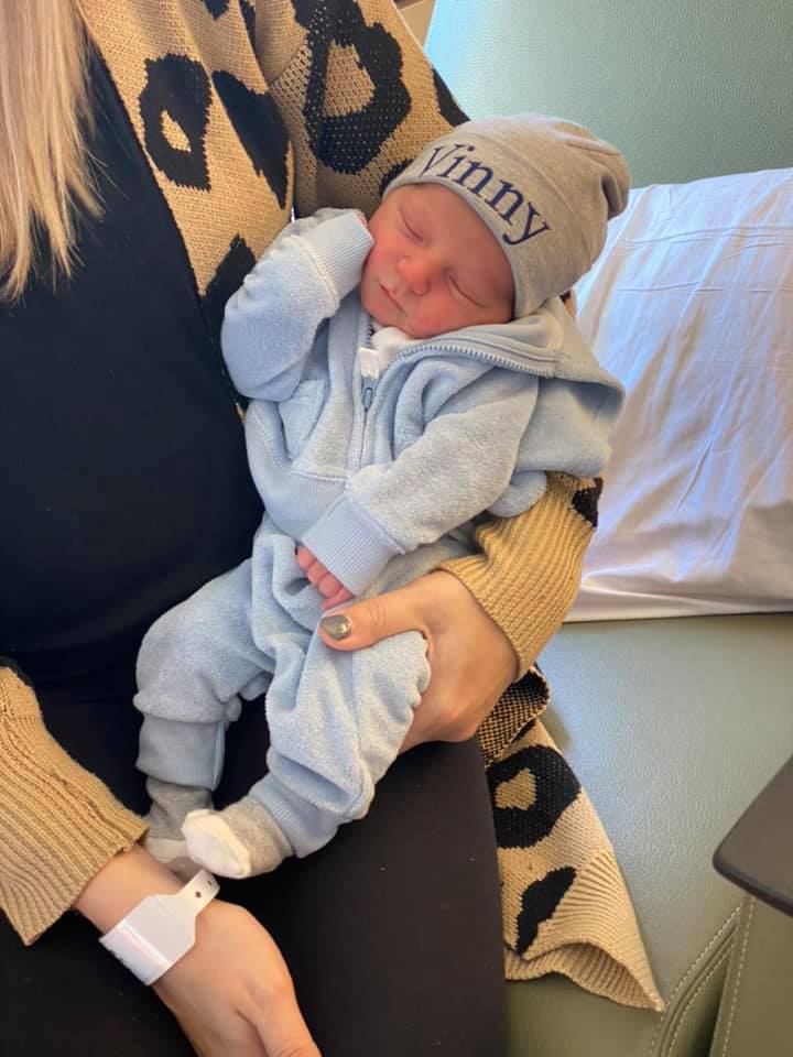 The Ashley Maria Blog: Vinny's Birth Story