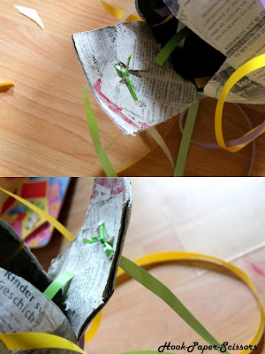 Hook-Paper-Scissors: Pull String Piñata - DIY