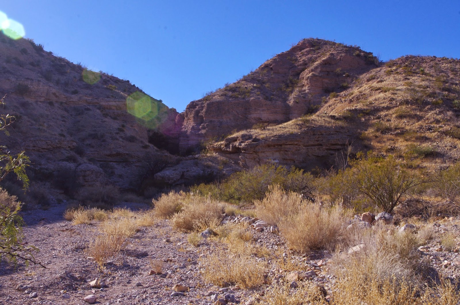Southern New Mexico Explorer: Robledo Mountains Wilderness - "Twin Slot ...