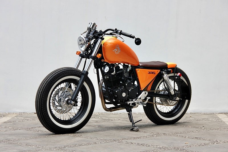 Modifikasi honda CB100 Japstyle - SUPERMOTO INDONESIA