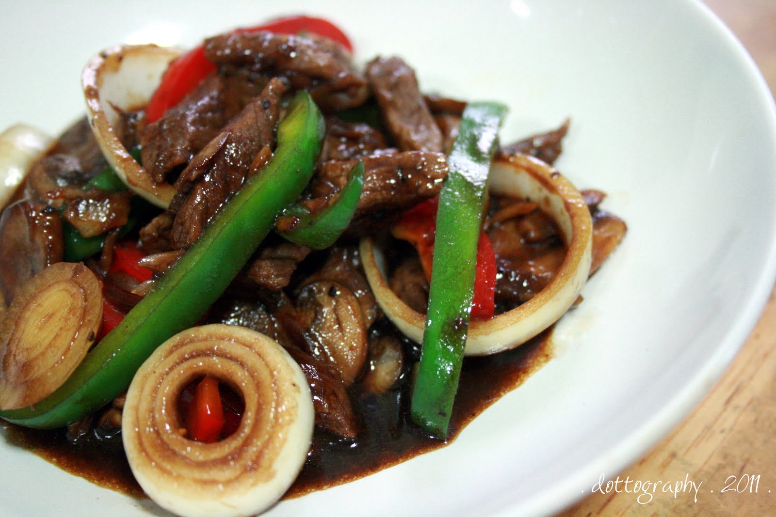 dottology: daging sos tiram