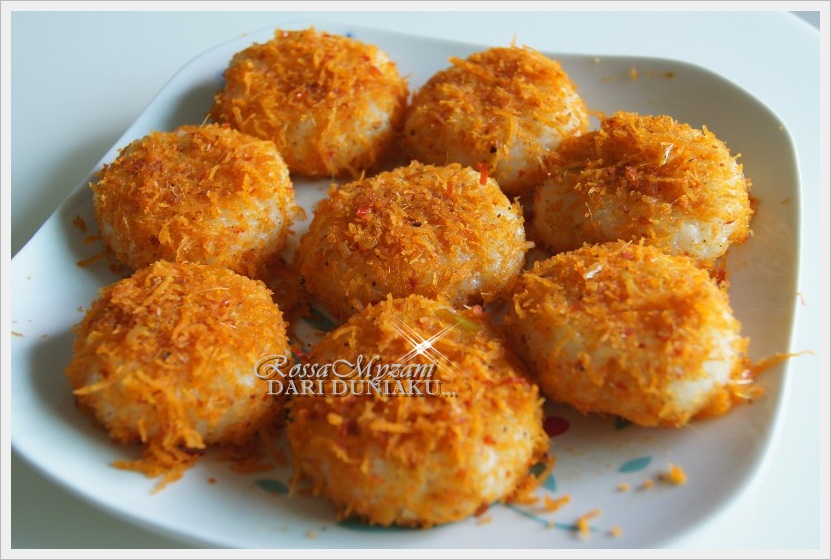 Dari DuniaKu...: Pulut Bersalut Serunding Udang