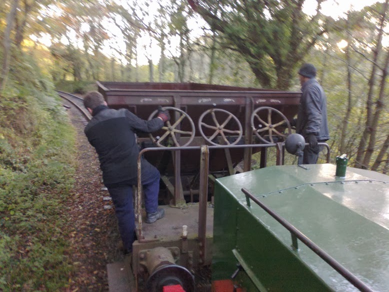 Tanfield Railway Blog: Basalt Ballast