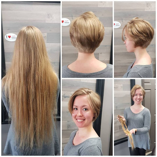 Girl's New trend hair styles | Before after photos | Time files ...