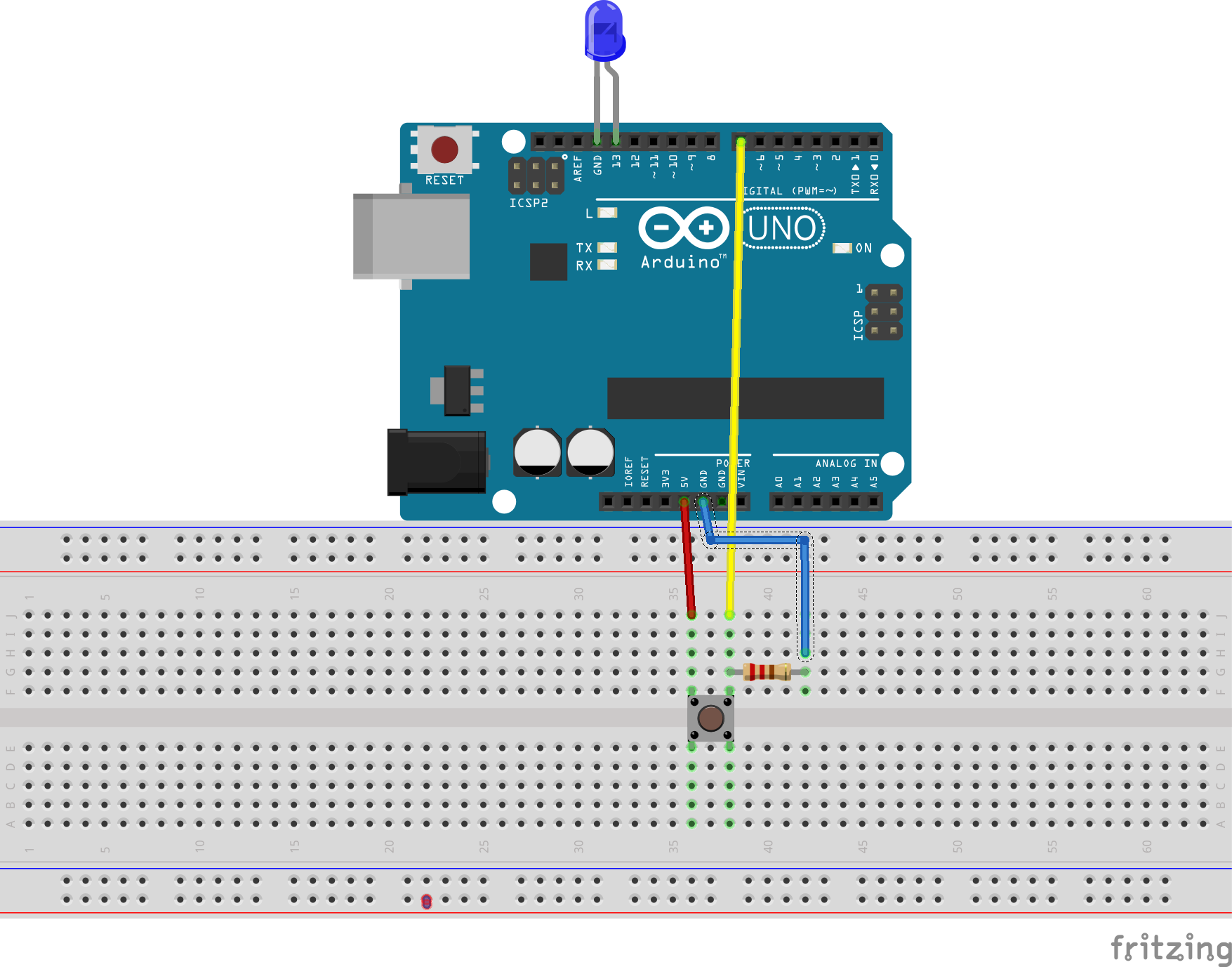 Tutorial #1 Arduino Uno Led e Bottone