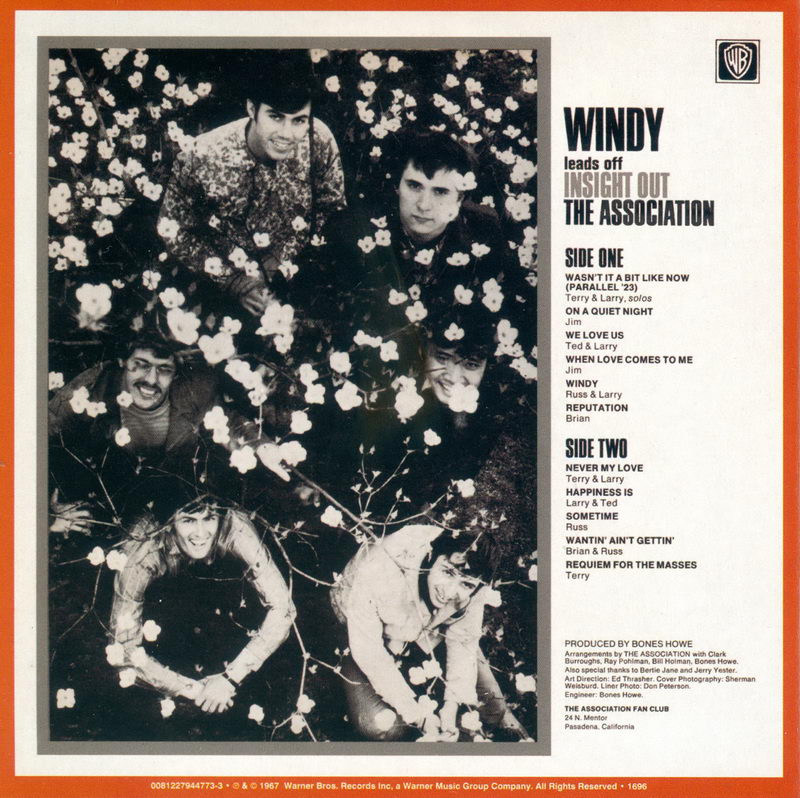 ENTRE MUSICA: THE ASSOCIATION - Insight Out (1967)