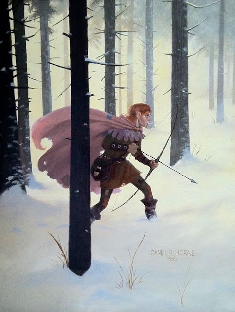 El Descanso del Escriba: El arte de Daniel Horne: Galería y curiosidades