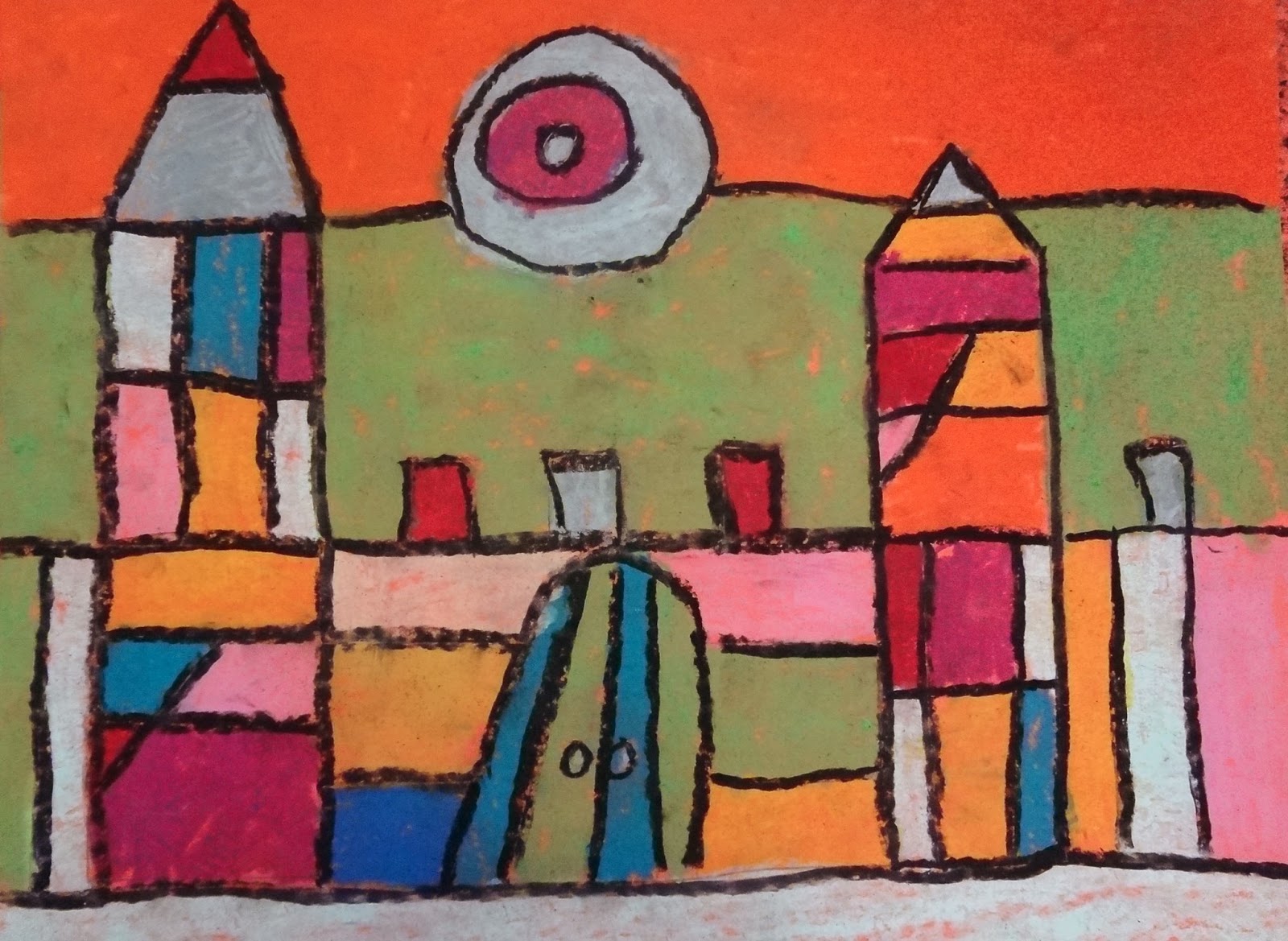 The Talking Walls: Paul Klee Cubism Castles!