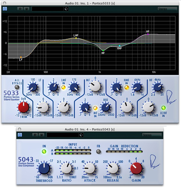 Maná Studio: Novos plug-ins Rupert Neve Designs Portico EQ e Compressor ...