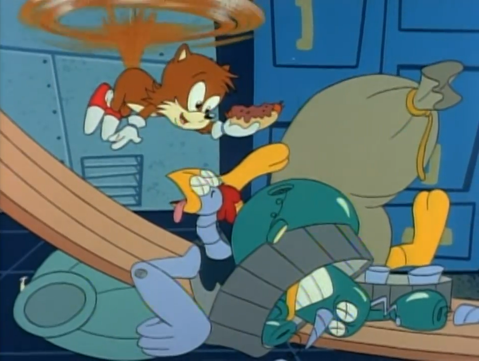 Hedgehogs Can't Swim: Adventures of Sonic the Hedgehog, Episode 1.24 ...