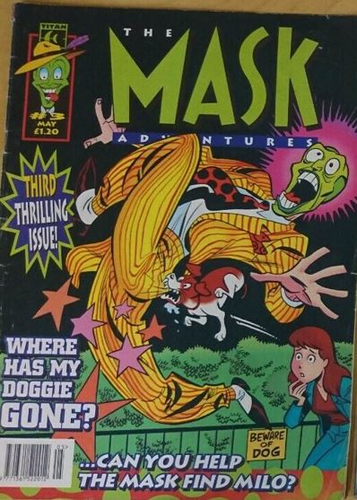 Boys Adventure Comics: The Mask adventures comic - Titan comics