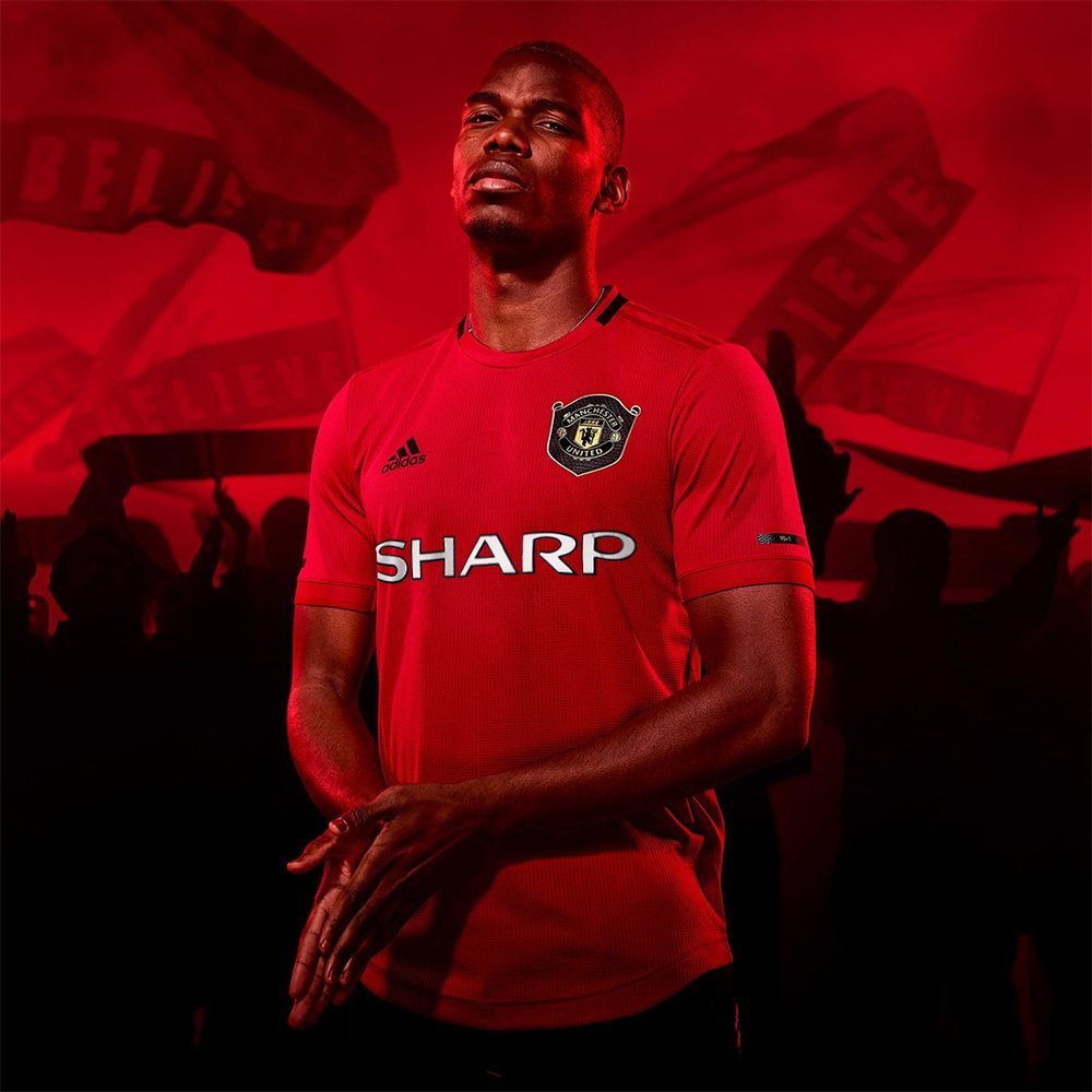 What If? Adidas Manchester United 19-20 Home Kit With Classic Sponsor ...