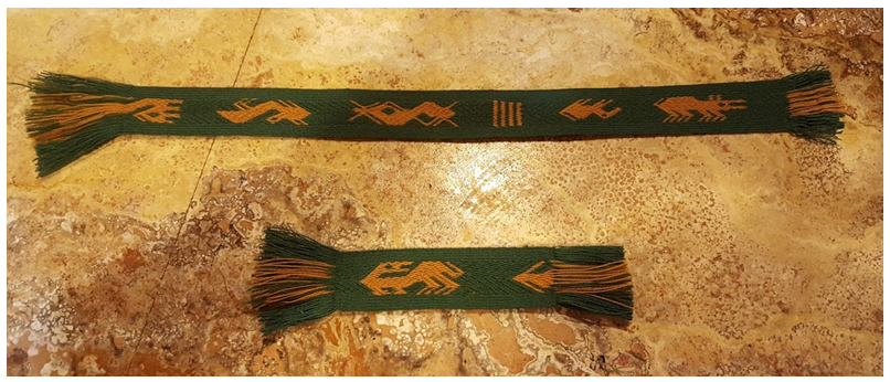 Weaving in Sangre del Sol: Reproduction of the Animal Motif Tablet ...