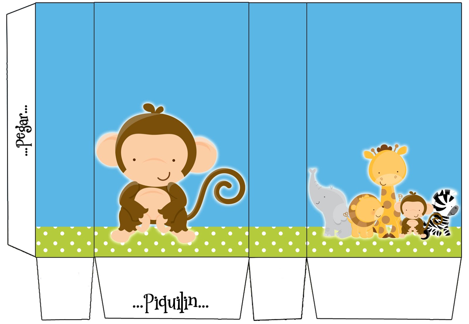 Lovely Jungle Babies: Free Printable Mini Kit. - Oh My Baby!
