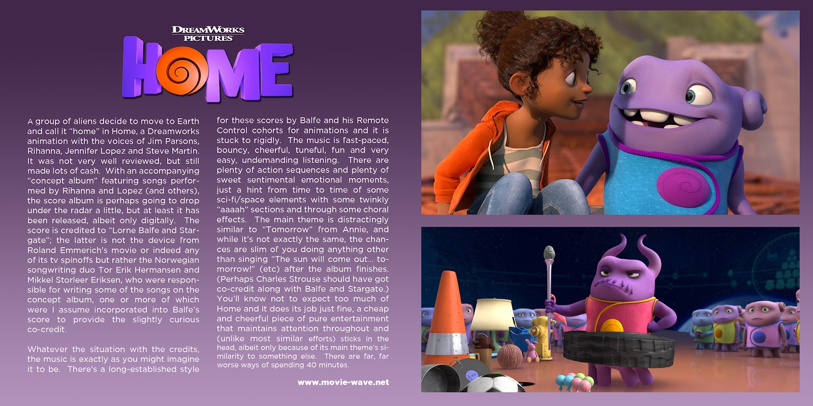 Soundtrack List Covers: Home (Lorne Balfe)