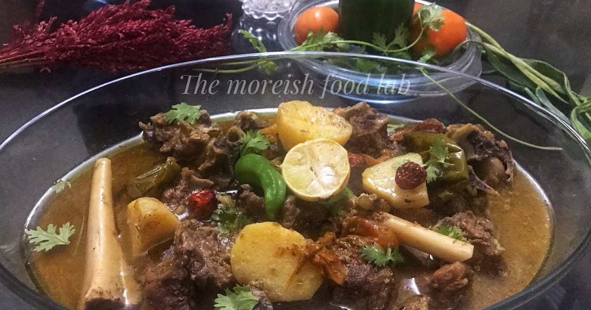 Moreish Food Lab: Dam Pukht Peshawari recipe