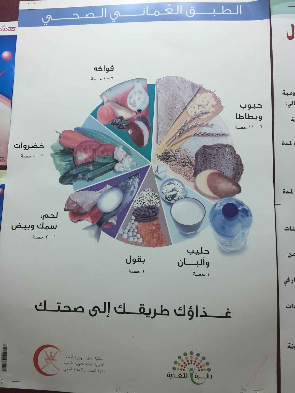 HEALTH EDUCATION IN ARABIC /EAT HEALTHY