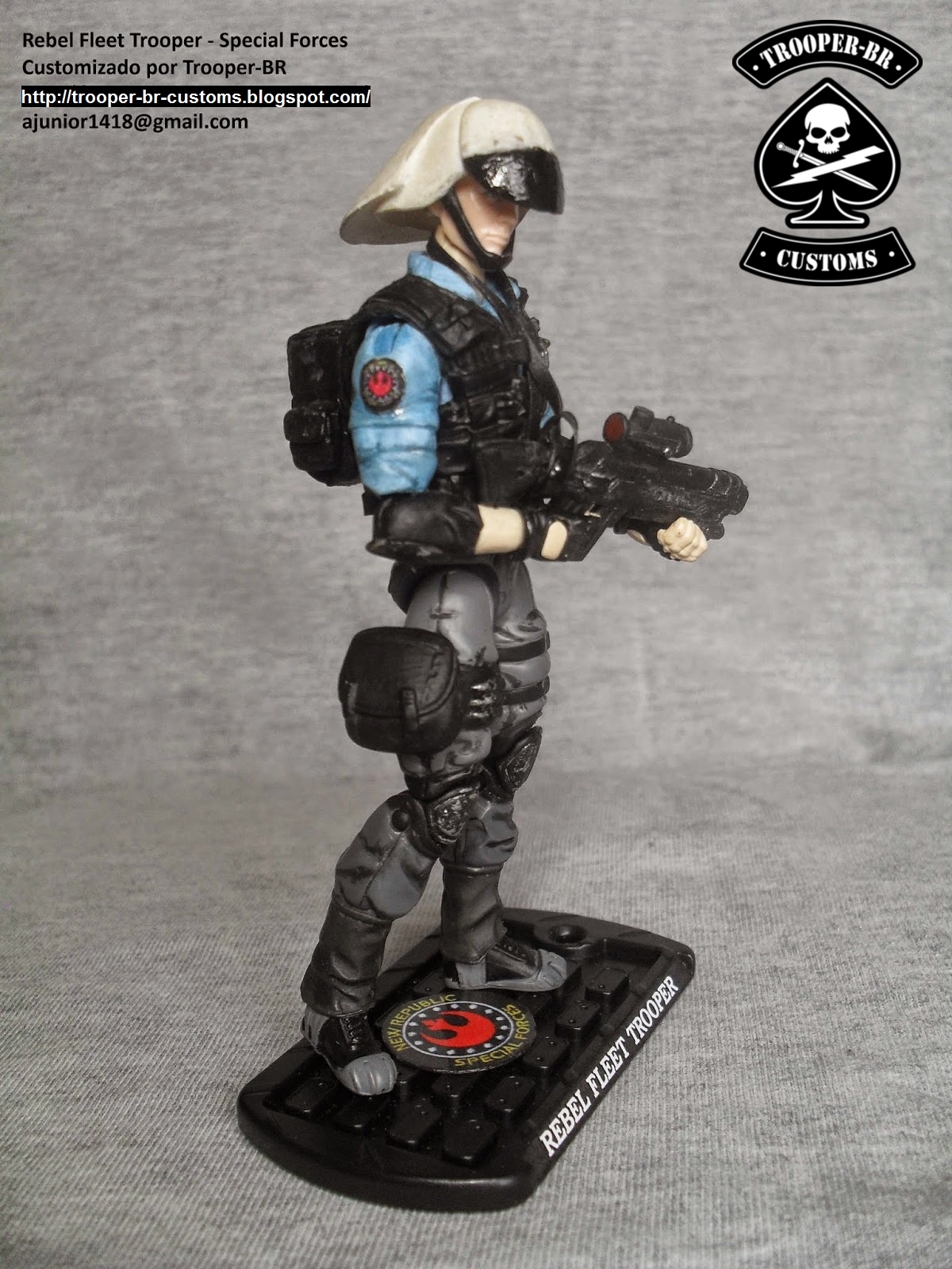 Gi joe Custom Action Figures: REBEL FLEET TROOPER - SPECIAL FORCES ...