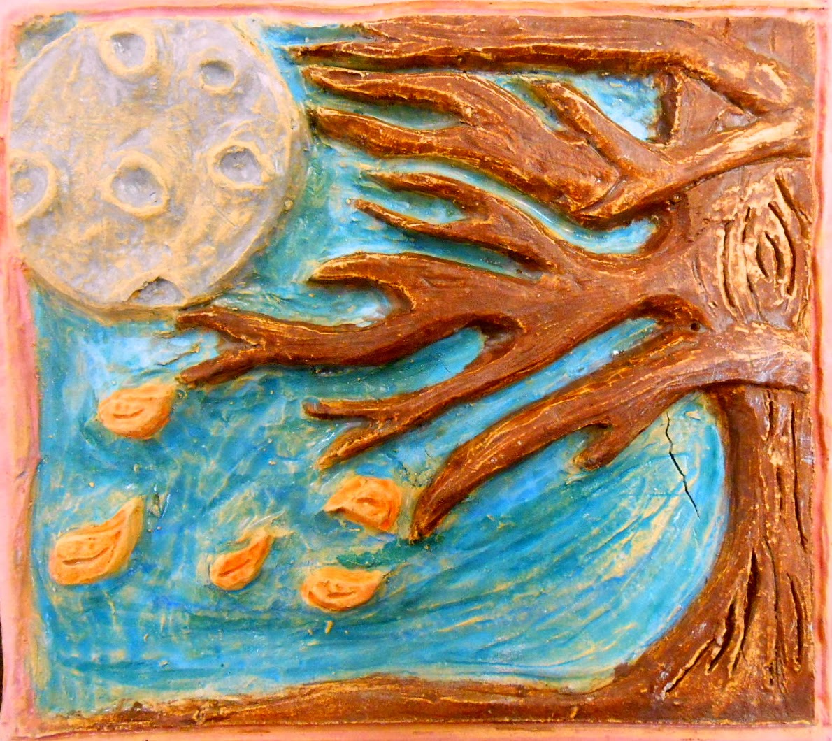 Experiments in Art Education: Low Relief Tiles