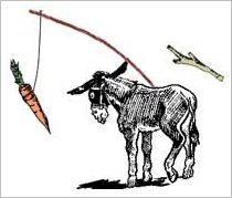 Phil's English Tips: The carrot and the stick.