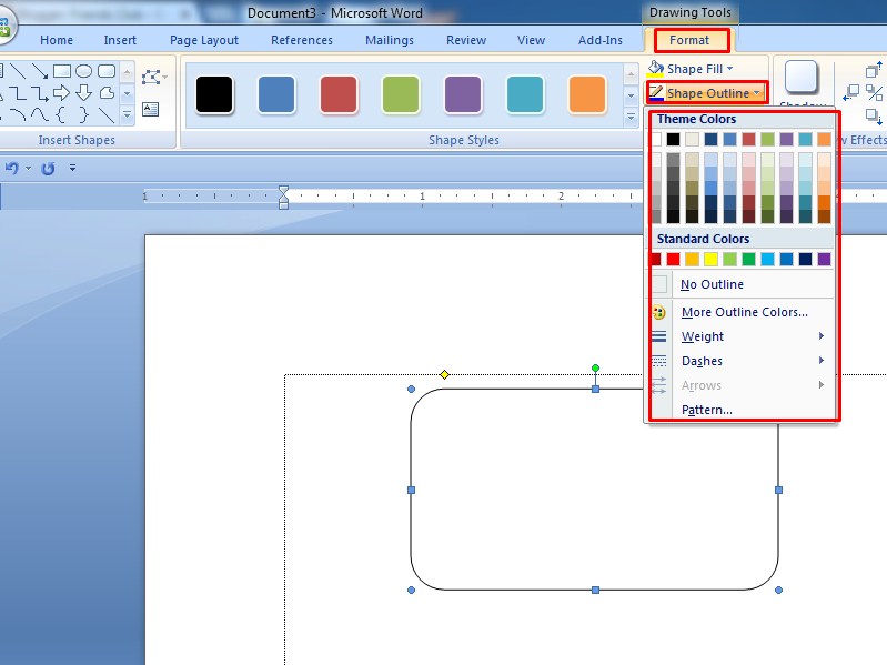 Microsoft Word 2007 এ Drawing Toolbar এর ব্যবহার | Part - 18 - Friends ...