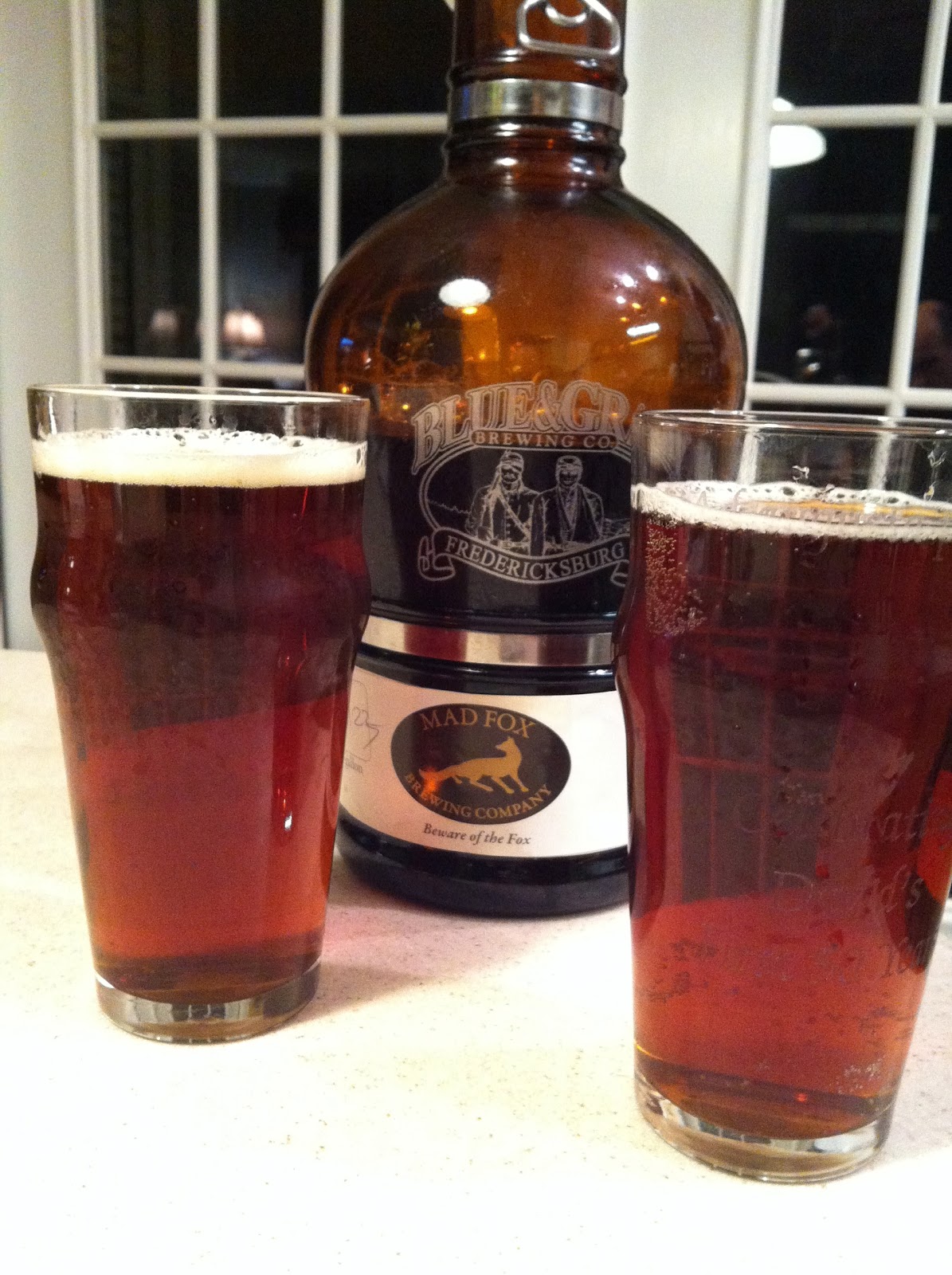 Musings Over a Barrel: Mad Fox Irish Red