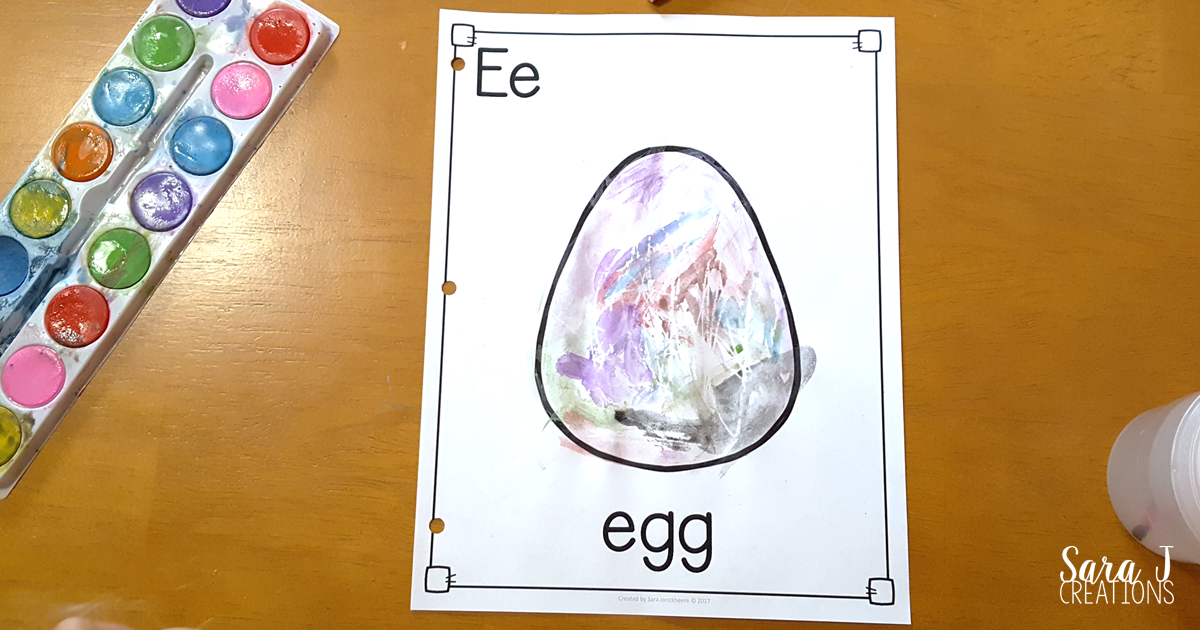 Letter E Activities | Sara J Creations