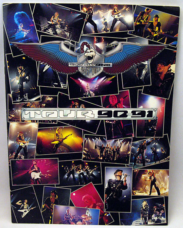 Scorpions - 1990-91 - Berlin plus Rotterdam " Crazy World Tour 90-91 ...