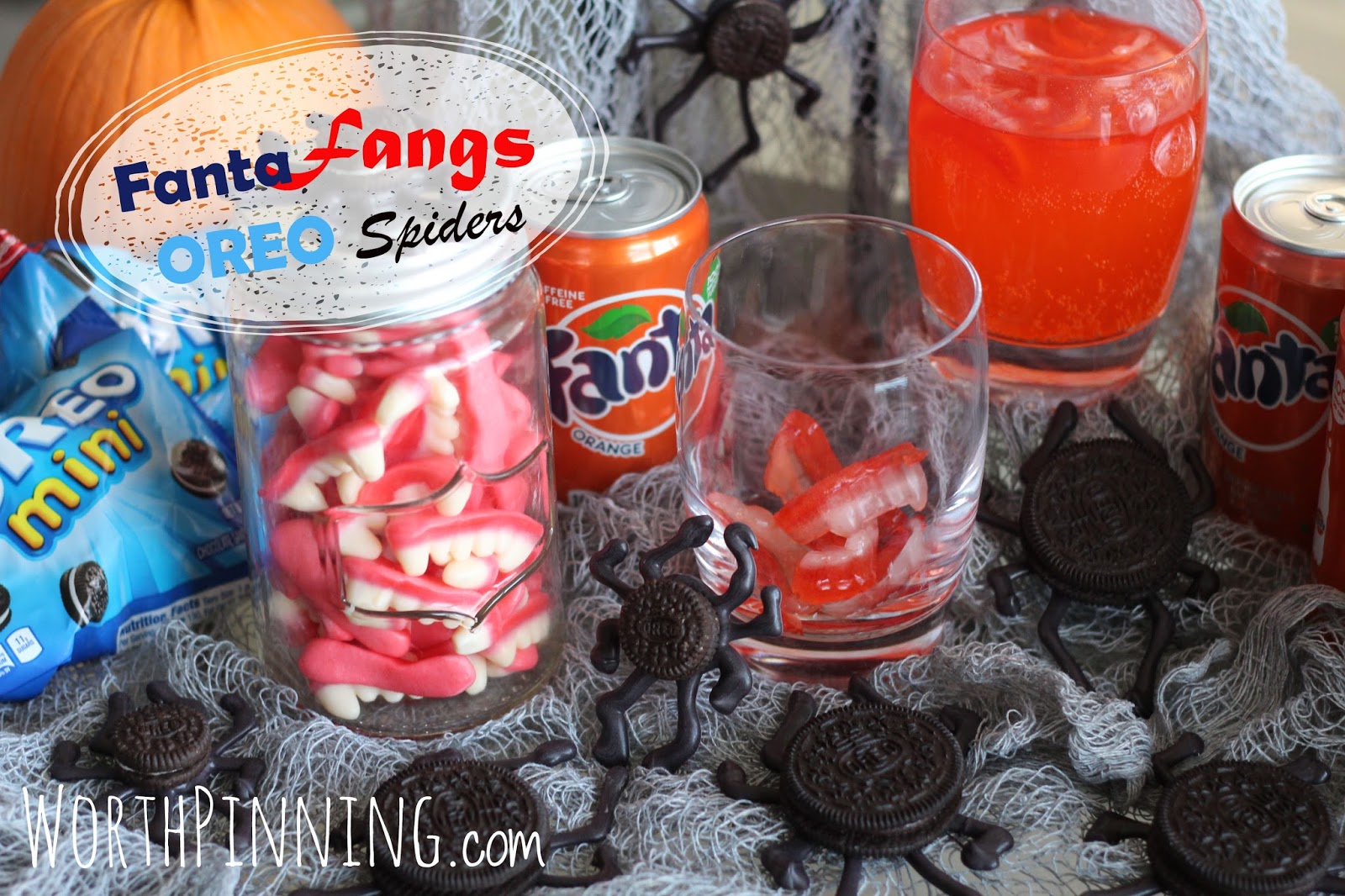 Fanta Fangs and OREO Spiders