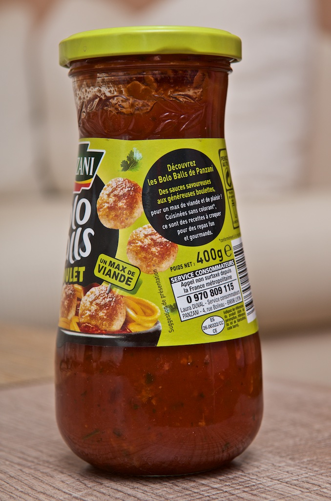 Sauce Bolo Balls au Poulet (400g) par Panzani