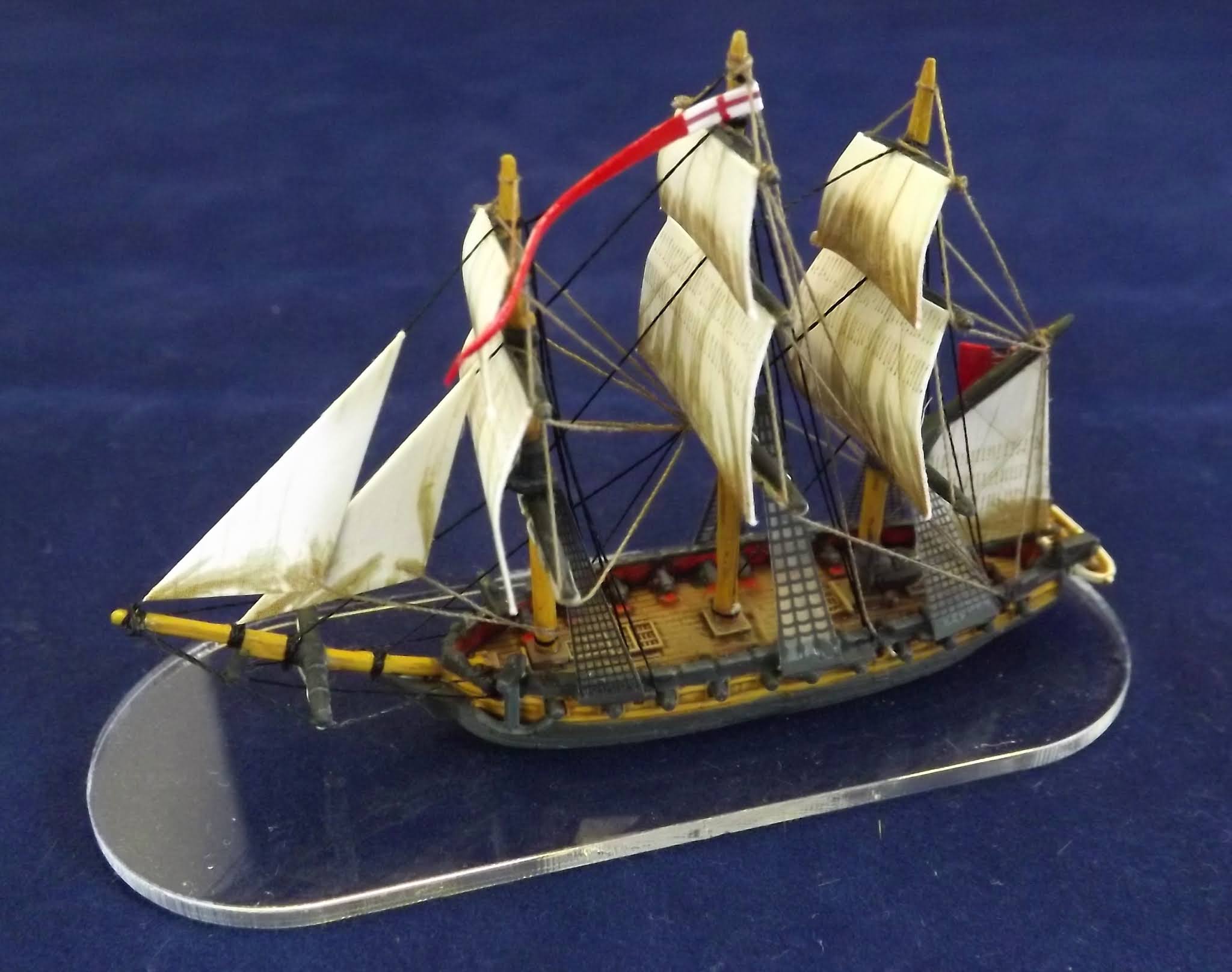 JJ's Wargames: All at Sea - British 20-gun Sloop JJ's Wargames: All at Sea - British 20-gun Sloop