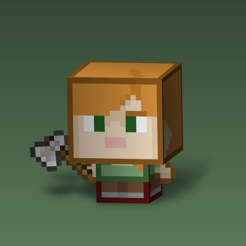 Dmand: Mini Papercraft: Minecraft Papertoys