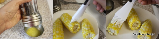 Sandhiya's Cookbook: Butter Pepper Corn | Corn on the cob | Buttered Corn