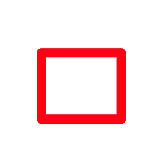 Gambar Garis Kotak Merah PNG Transparan - Samakami.com