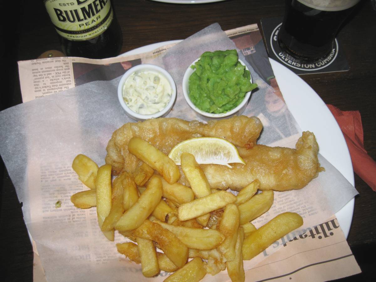 Something Surprising: Authentic fish and chips