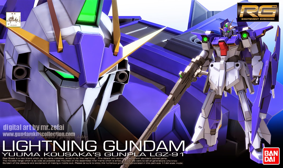 Fanart: RG 1/144 Lightning Gundam - Gundam Kits Collection News and Reviews