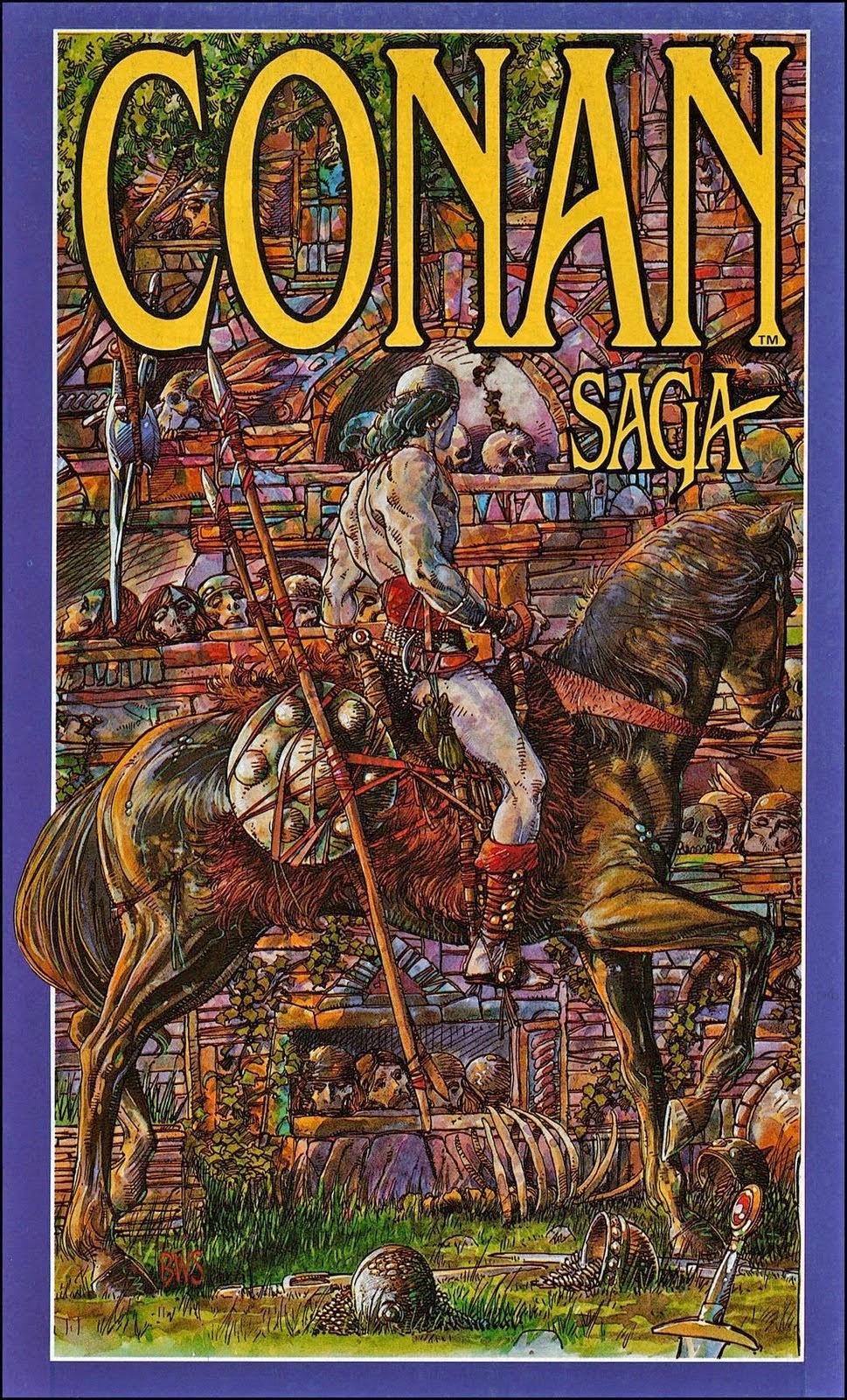 Cap'n's Comics: Some Conan Saga by Barry Smith