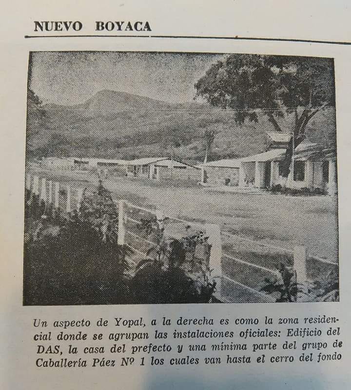 Casanare Antigua: YOPAL, 1962.