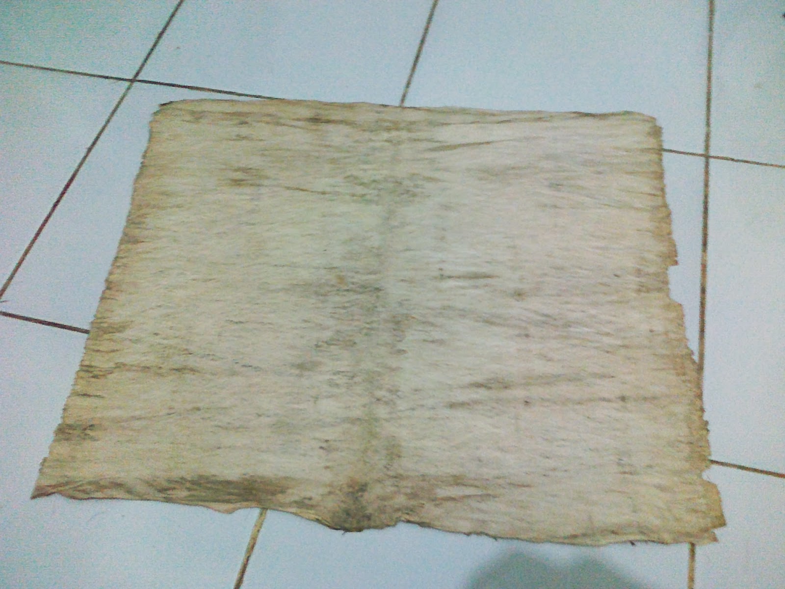 WELCOME TO MY WORLD!: Kertas Daluang, Kertas Kulit Kayu Asli Indonesia ...