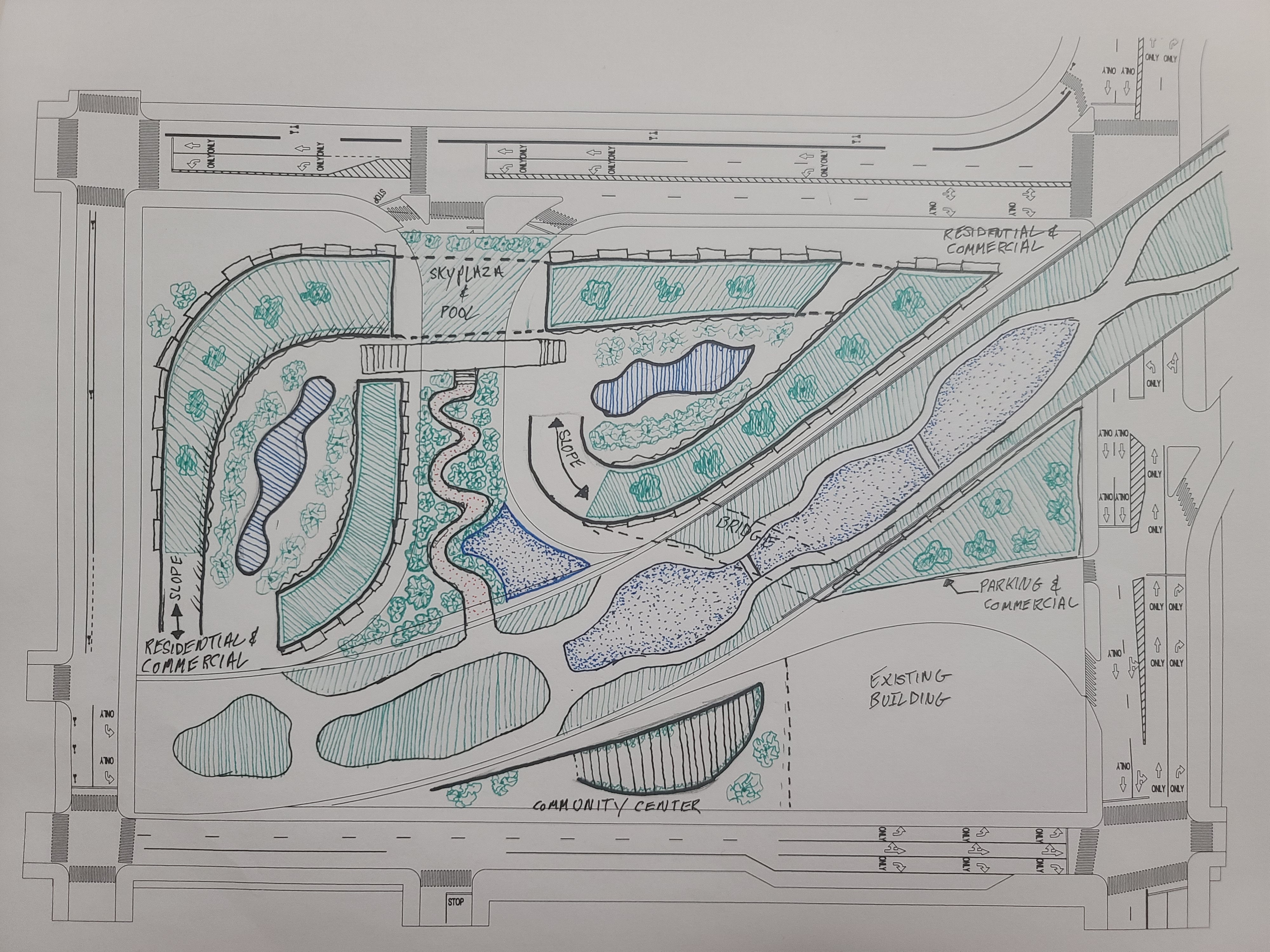 Site Plan Concept Drawing