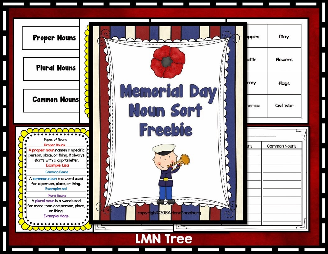 LMN Tree: Memorial Day: Free Resources and Activities