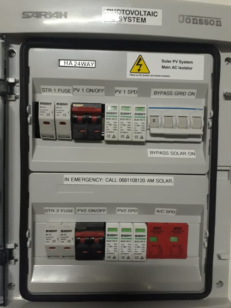 AM Solar - Projects: Alpha SMILE ESS Inverter + Batt System ...