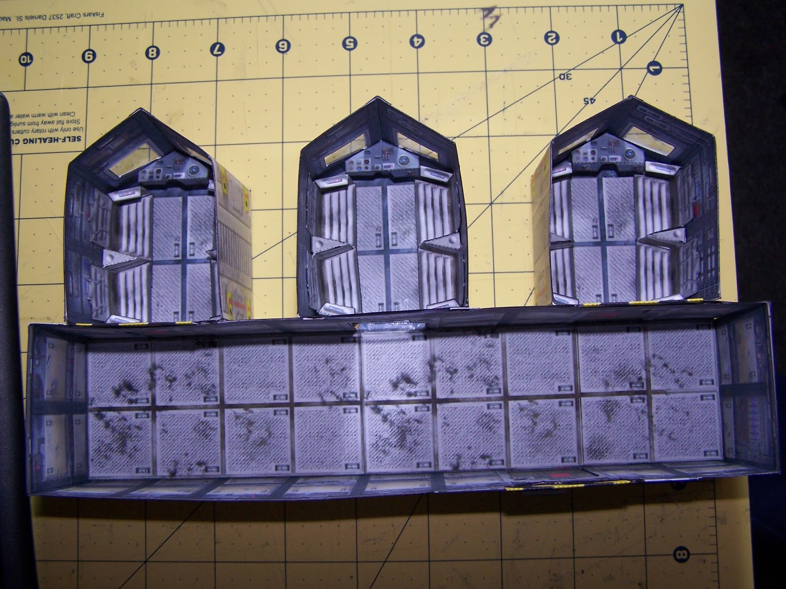 Another Glorious Day In The Corps: Papercraft Deep Space Freighter ...