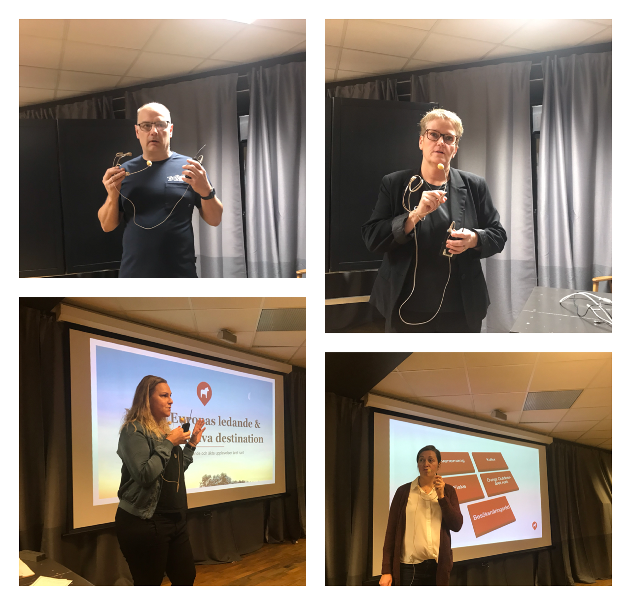 Första fysiska frukostmötet på länge!