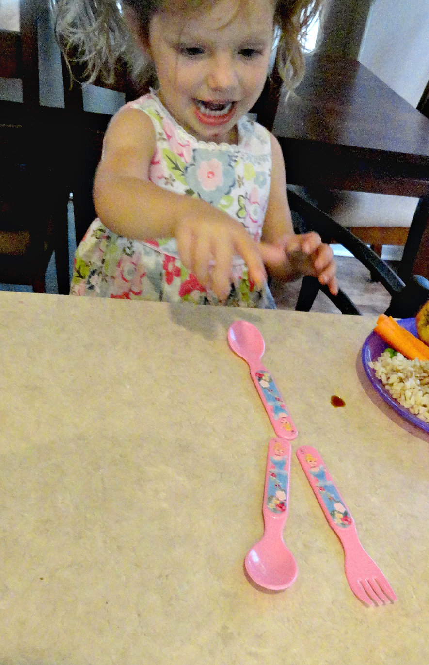 Create, Play, Teach: Letter fun with silverware
