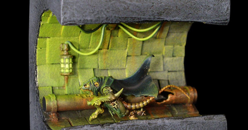 Rob Hawkins Hobby: Gutter Runner Diorama