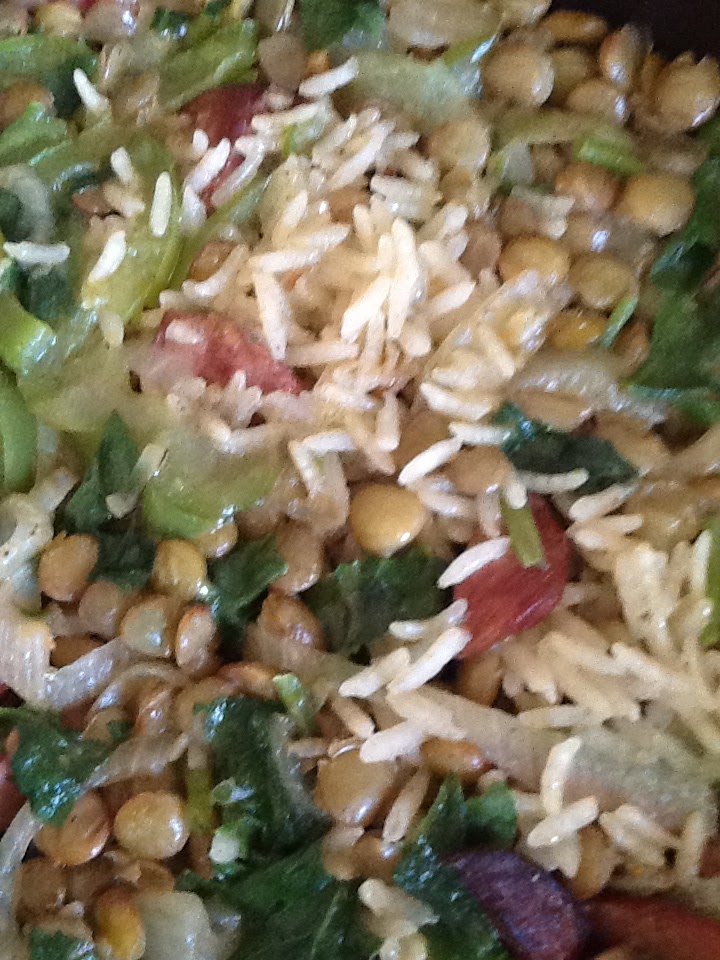 Culinária Árabe: Mjadra - Arroz com Lentilhas / Receita