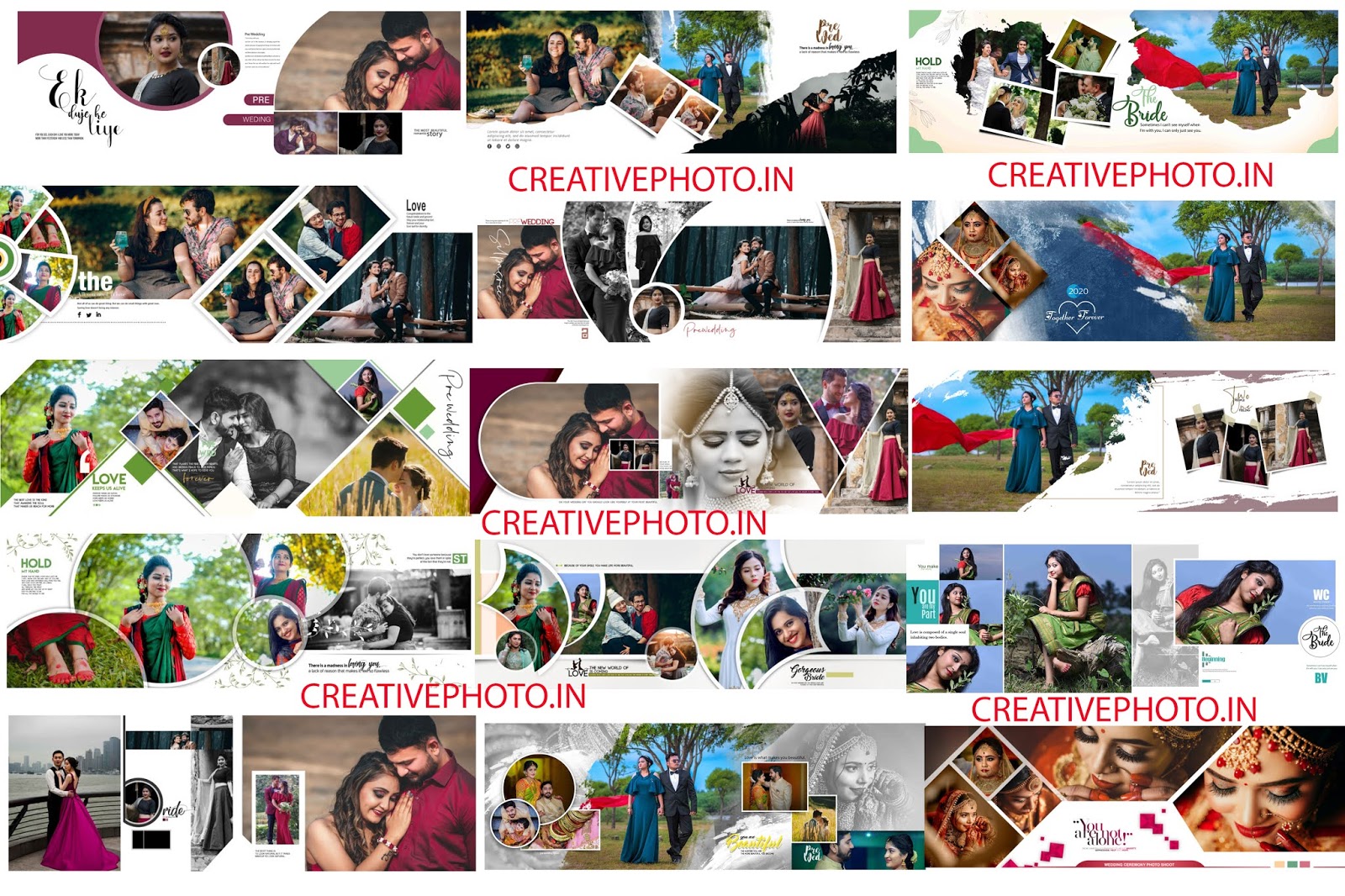 Creative wedding album design psd free download - folderdast